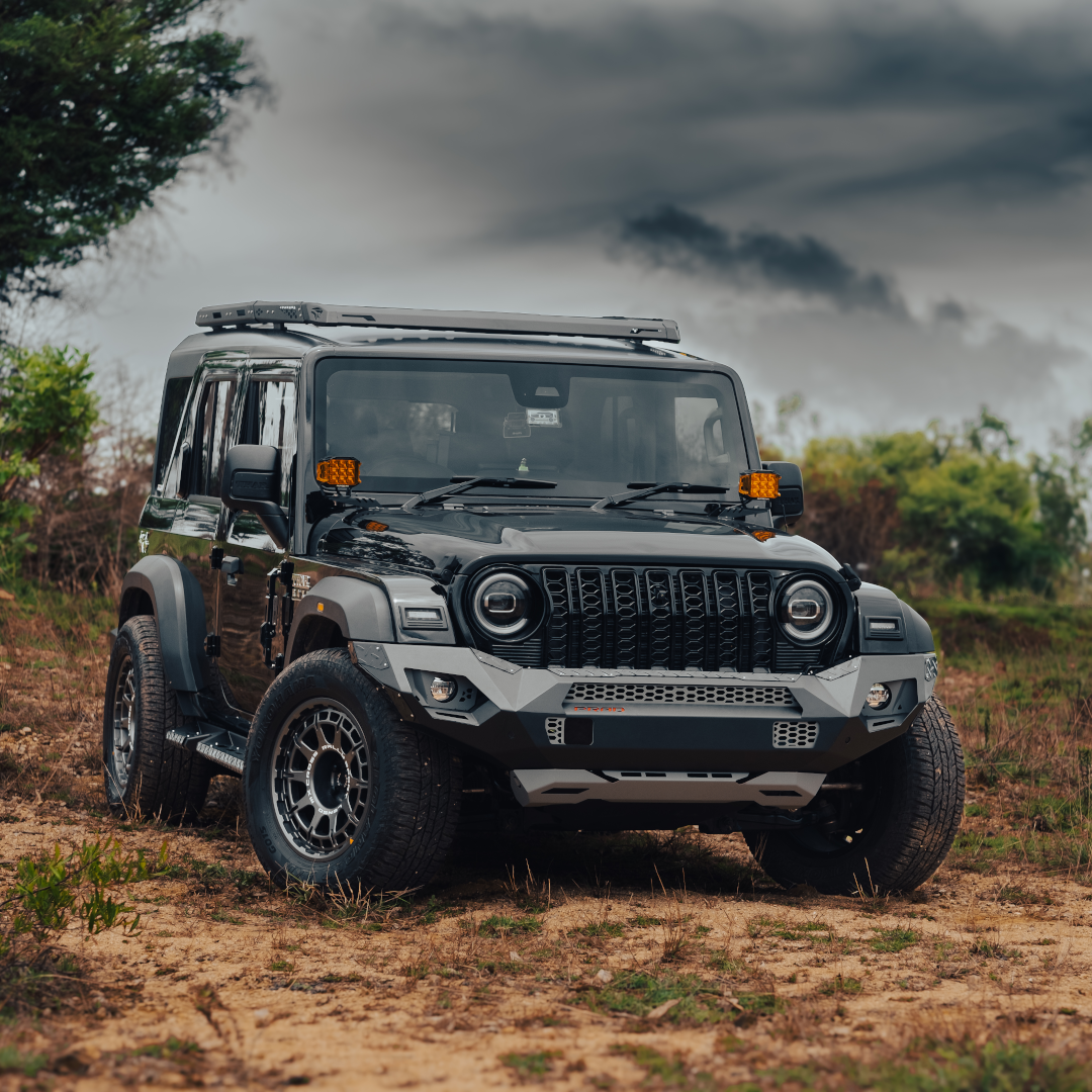 Raptor Series Front Bumper (ADAS Compatible) - Mahindra Thar Roxx ...