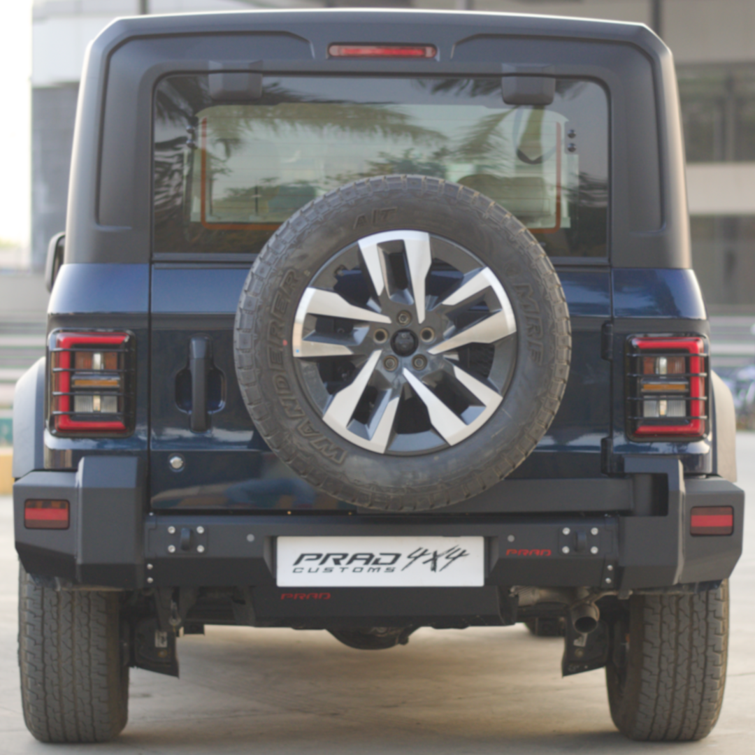 Rear Tandem Tyre Carrier - Mahindra Thar Roxx - Prad Shop